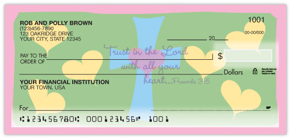 Crosses Personal Checks | Promise Checks